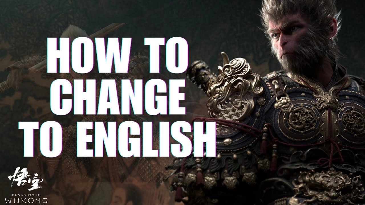 How to Change to English in Black Myth: Wukong | Language Settings ...