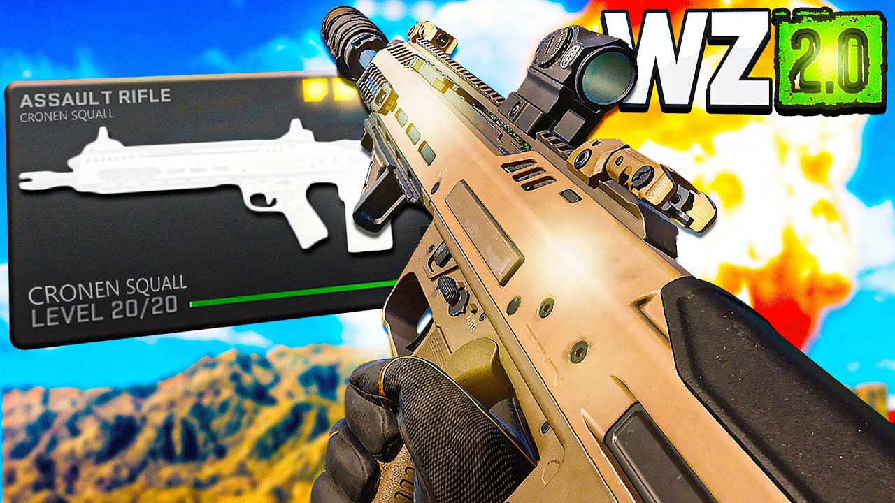 the CRONEN SQUALL class setup is OVERPOWERED on Ashika Island Warzone ...