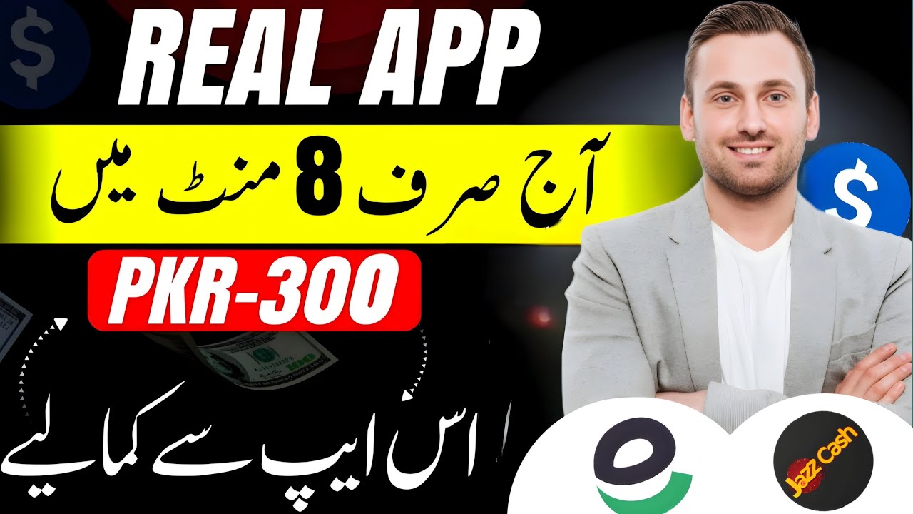 Earnings in 2024!💰New Earning App - Withdraw via JazzCash & EasyPaisa ...
