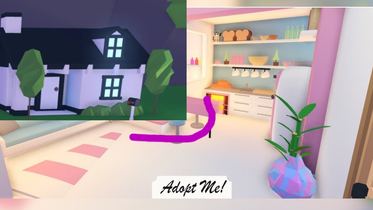 create a cozy family home |preppy| -adopt me- - YouTube