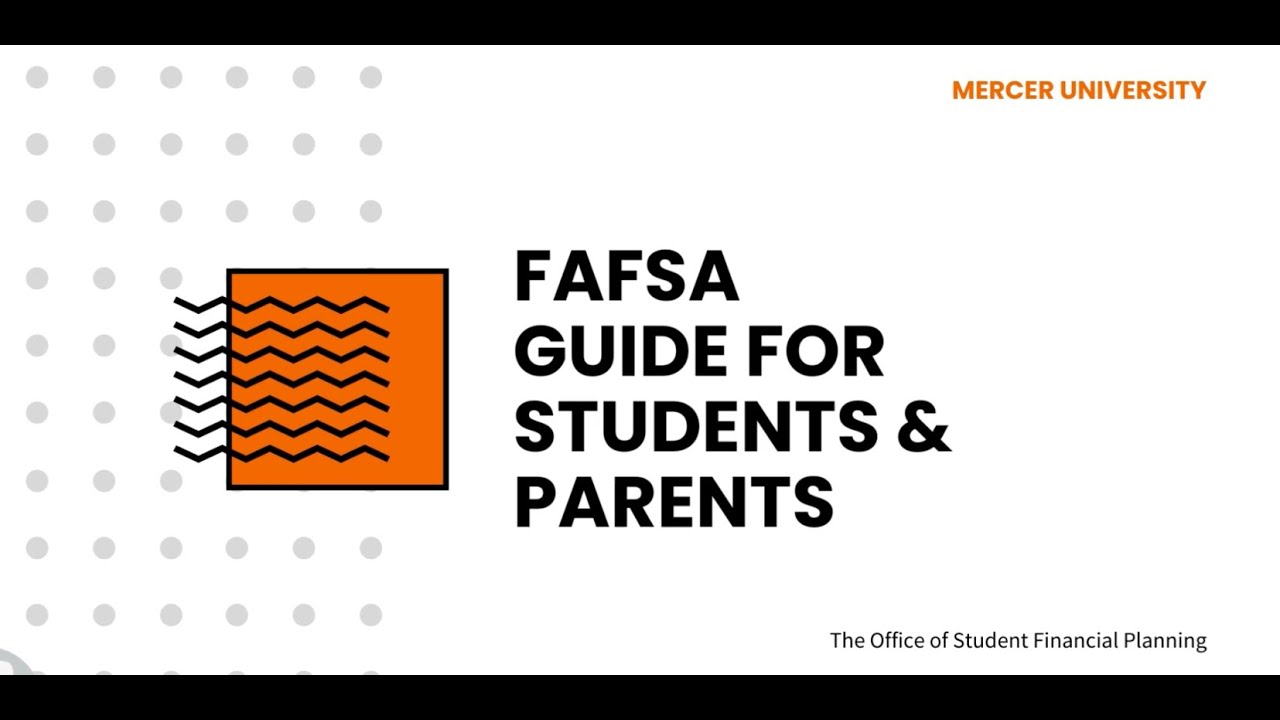 24-25 FAFSA Guide for Incoming Students - YouTube