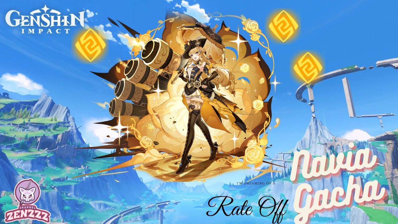Genshin Impact | Navia Banner Gacha Zero Pity - YouTube