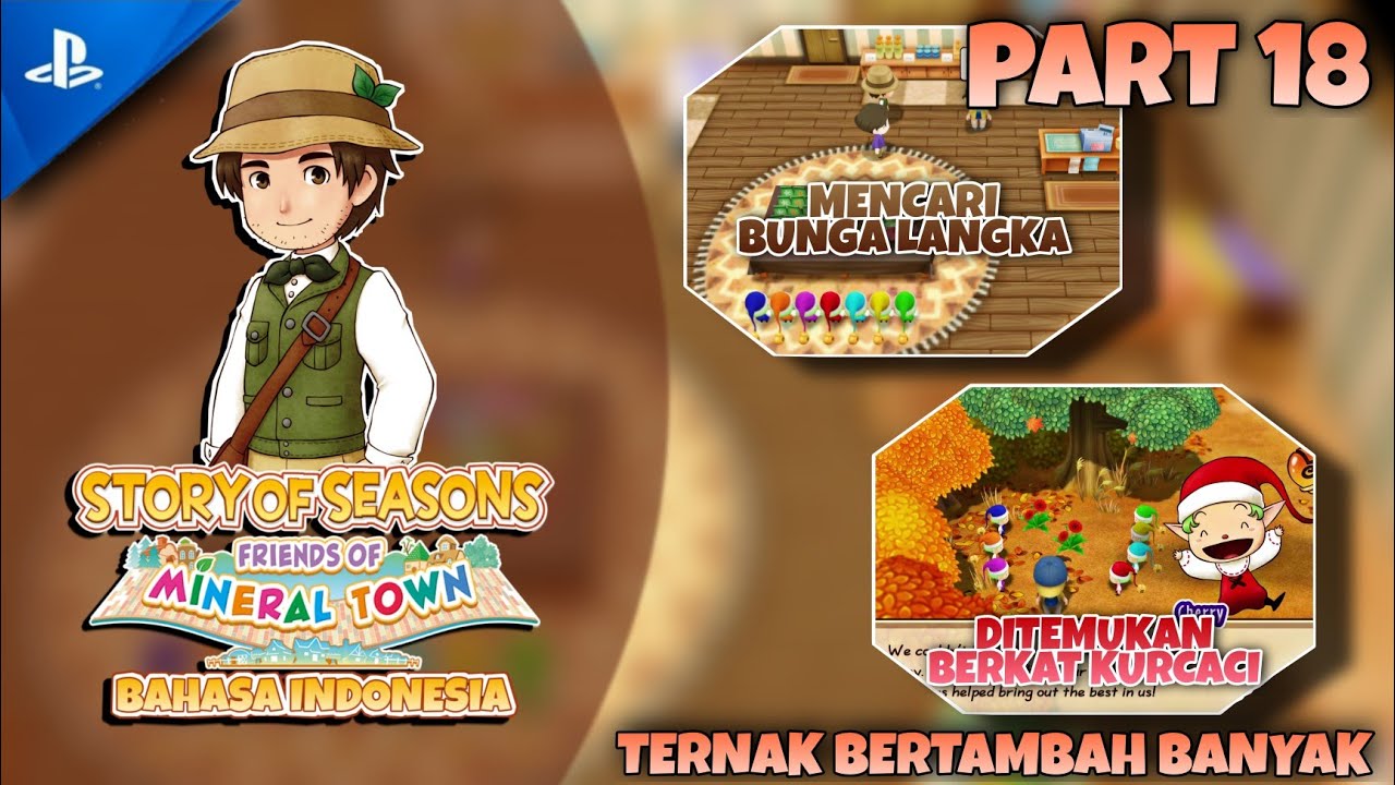 Bunga jenis baru Story of Seasons Friends of Mineral Town Bahasa ...