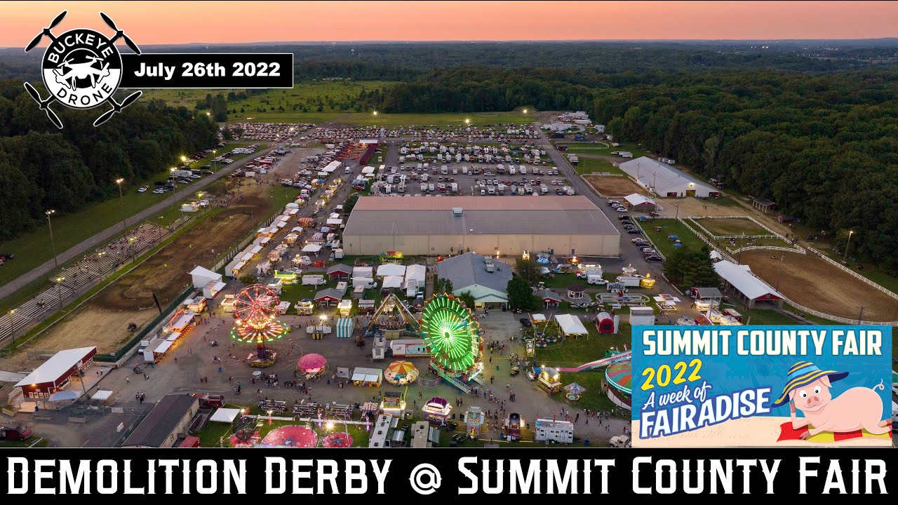Summit County Fair Demolition Derby - YouTube