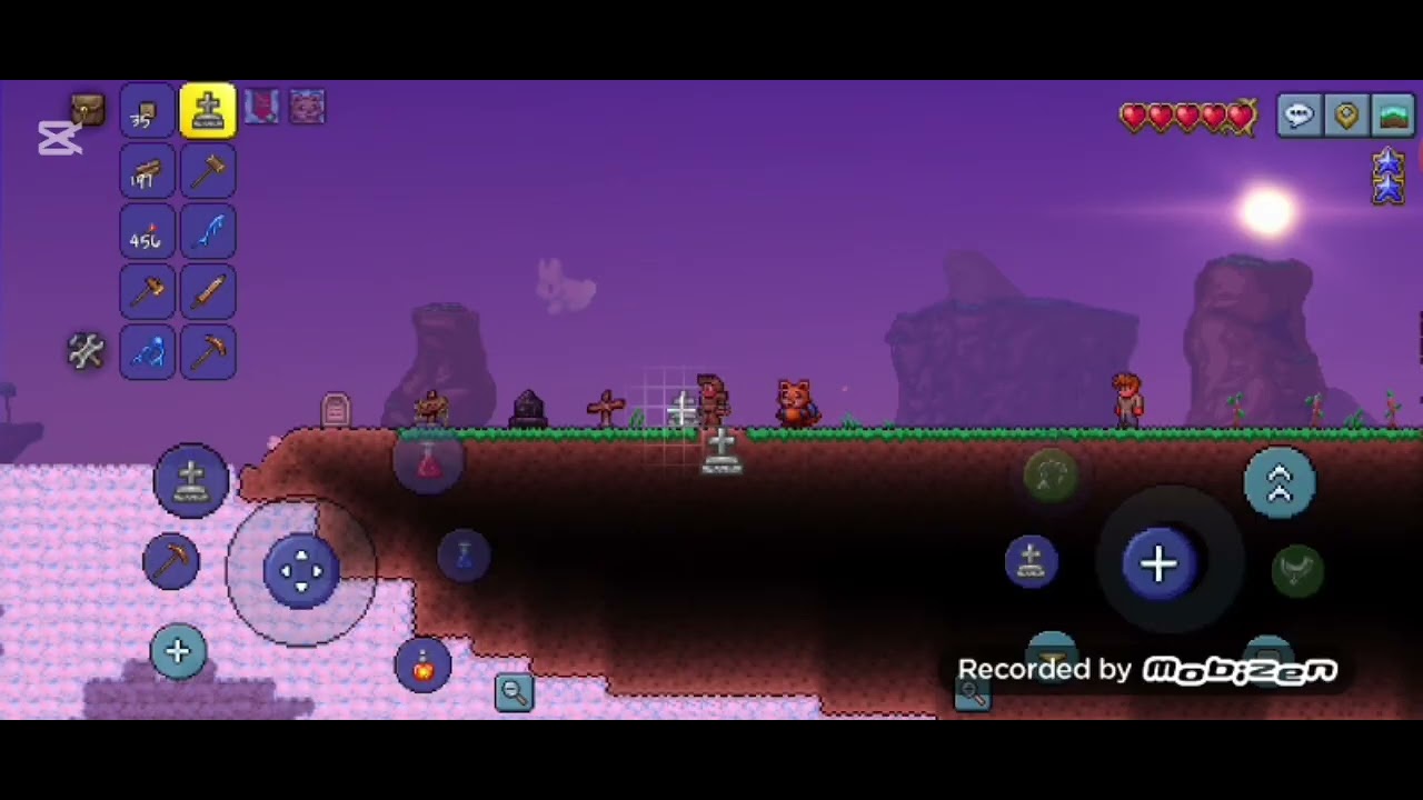 Stone and Flower | Terraria Skyblock Part 2 - YouTube
