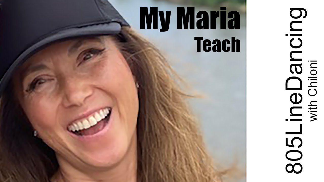 My Maria - Line Dance Tutorial - Teach - YouTube