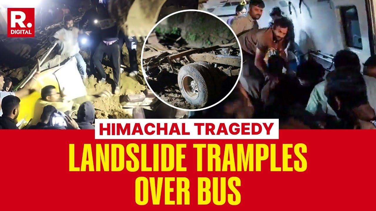 Himachal Tragedy: At least 18 Killed After Mud Crushes Bus, PM Aids Rs ...