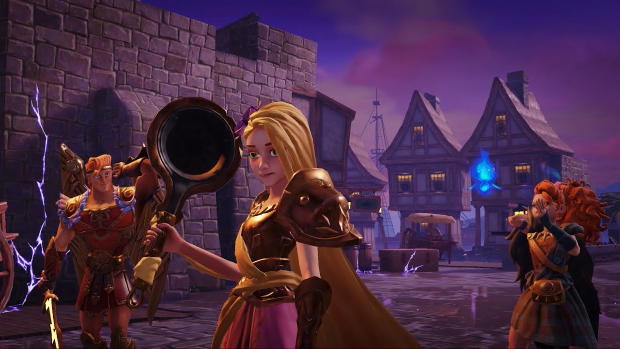 Hercules Rapunzel and Merida Quest⚔️ Mirrorverse - YouTube