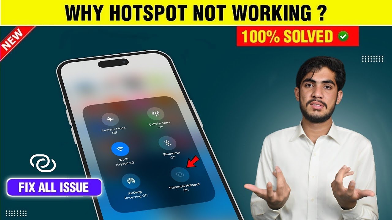 iPhone Hotspot Not Working Problem Solution | iPhone WiFi Hotspot Nahe ...