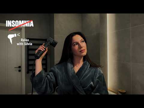 Arkadaşım Silvia'nın ASMR Saç Kurutma Seansı | 3 Saatlik Rahatlama