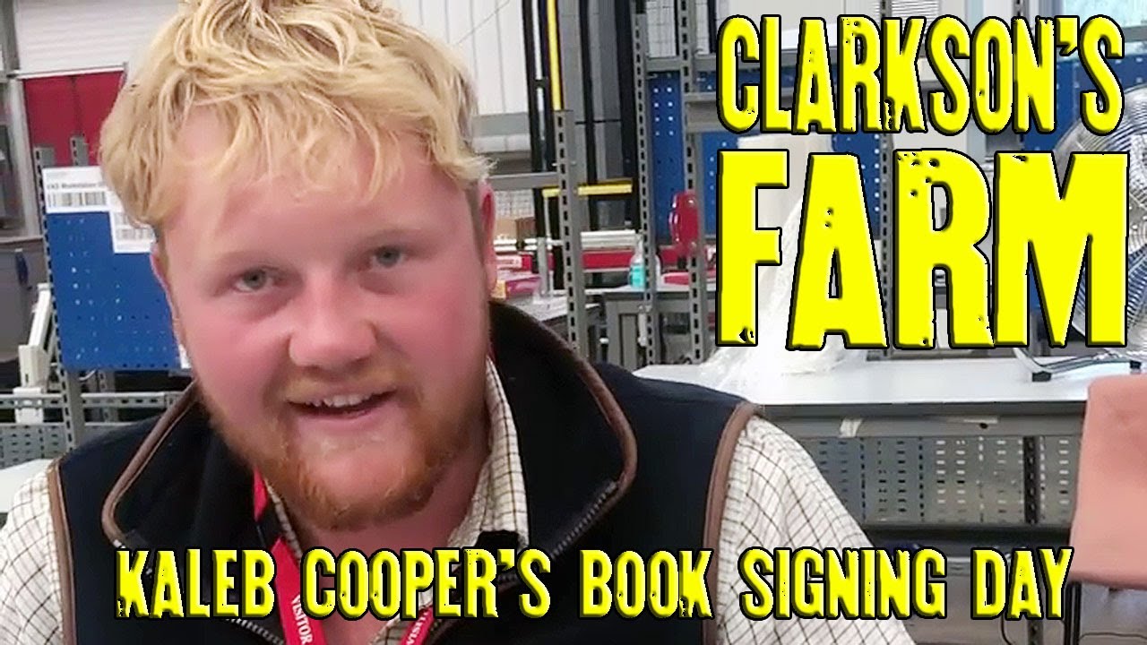 Clarkson's Farm - Kaleb Cooper's Book Signing Day - YouTube