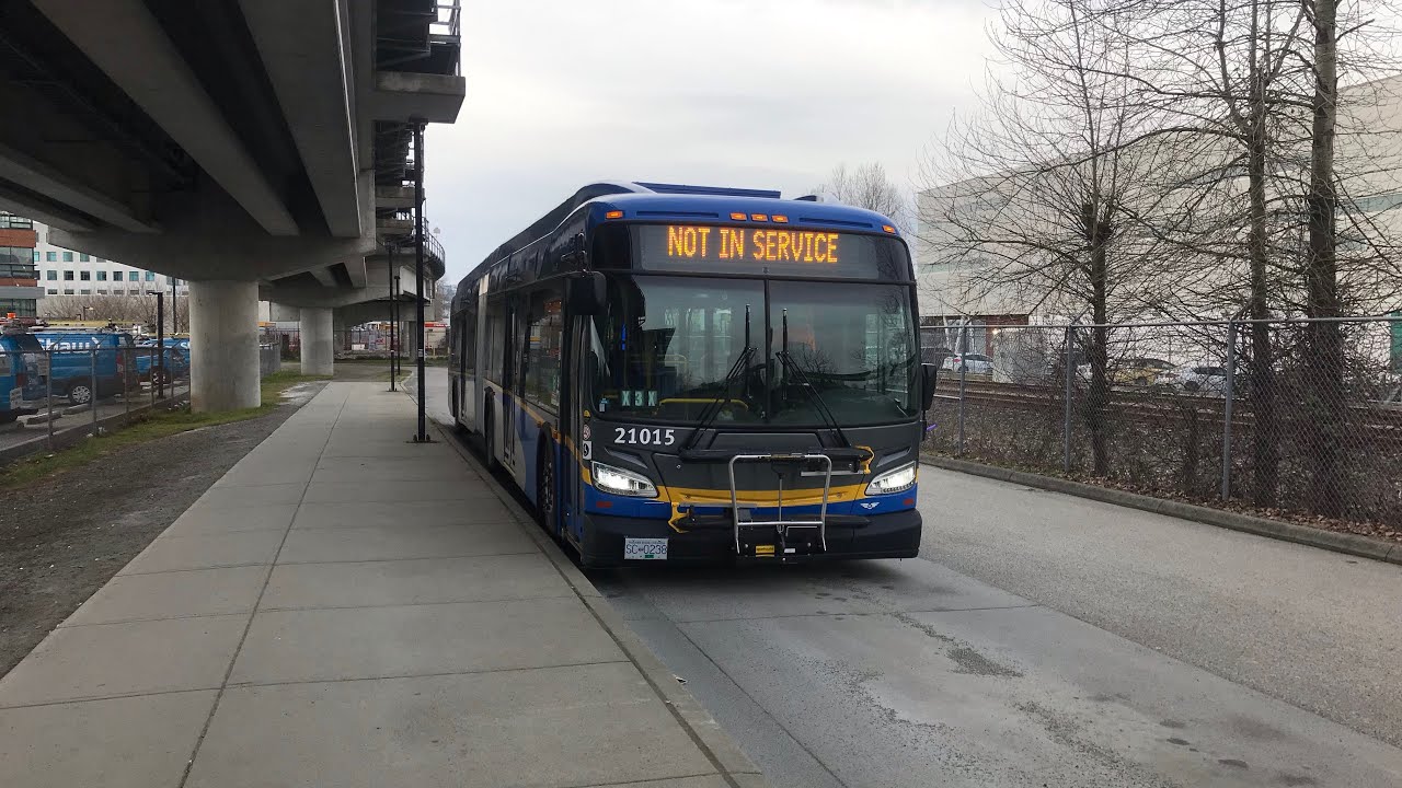 NEW BUS! TransLink: 2021 New Flyer XDE60 #21015 on Route 84 - YouTube