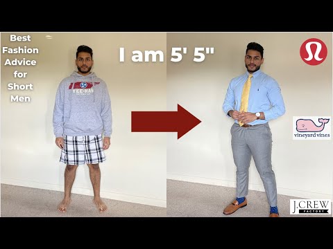I am 5' 5" and this is how I dress (Short Men Fashion Guide) - YouTube