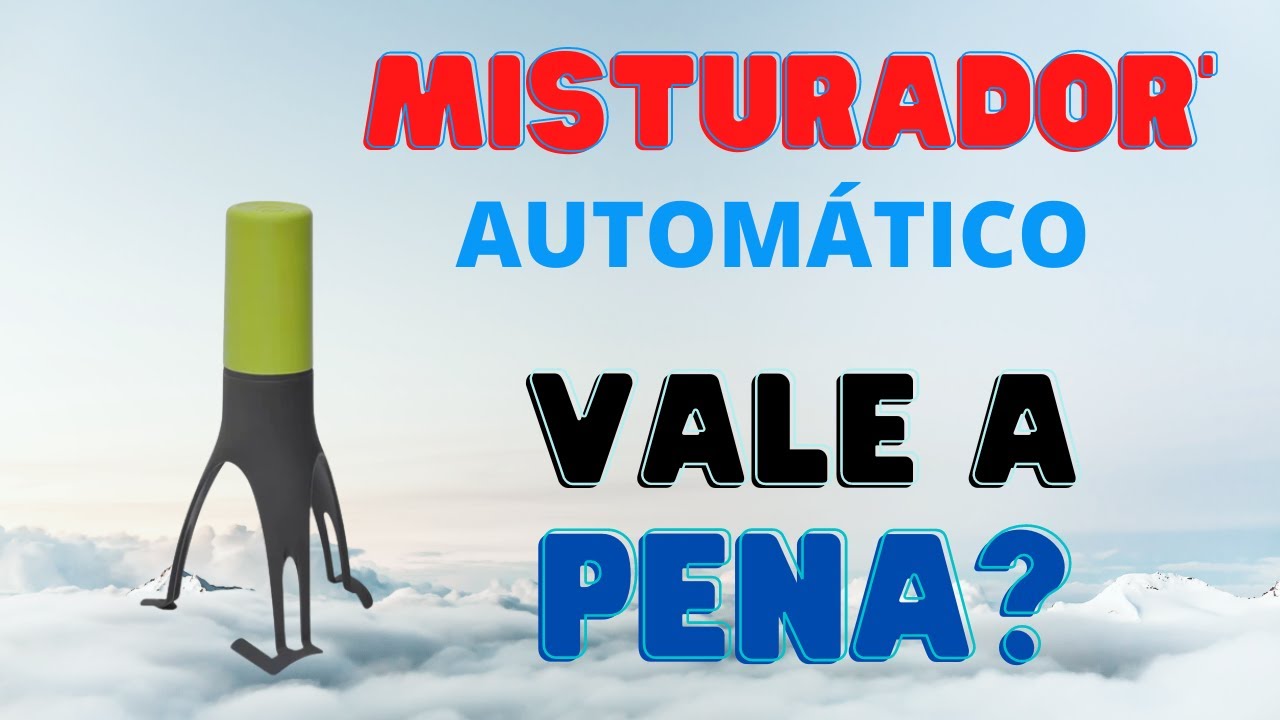 BATEDOR E MISTURADOR AUTOMATICO | COMO FUNCIONA? - YouTube