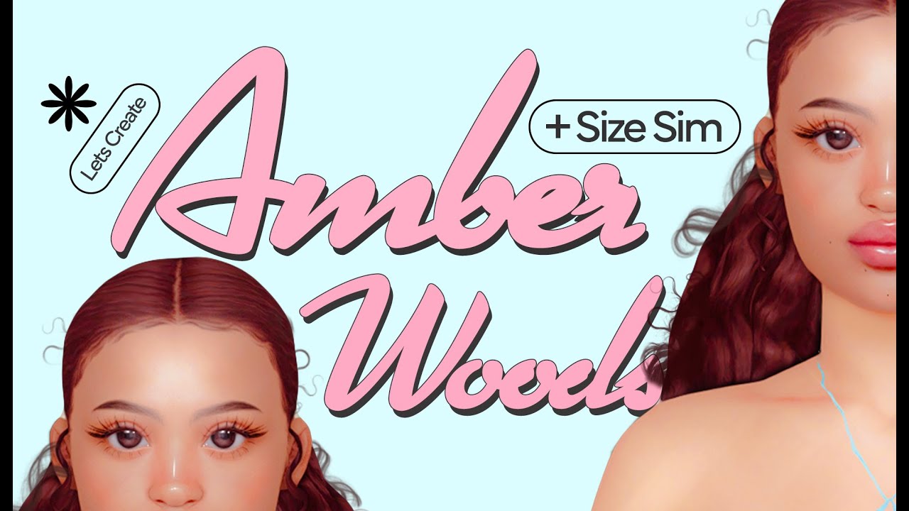 Creating a plus size sim in The Sims 4: CAS Neighbourhood - YouTube