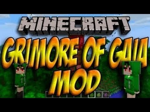 MODS MINECRAFT - Grimoire Of Gaia 2 Mod - 1.5.1 - YouTube