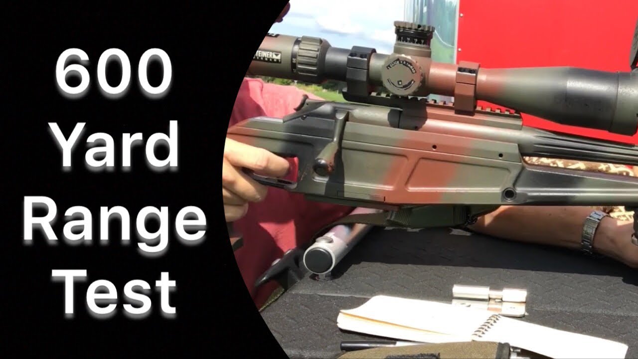 Range Construction- 600 Yard Test - YouTube