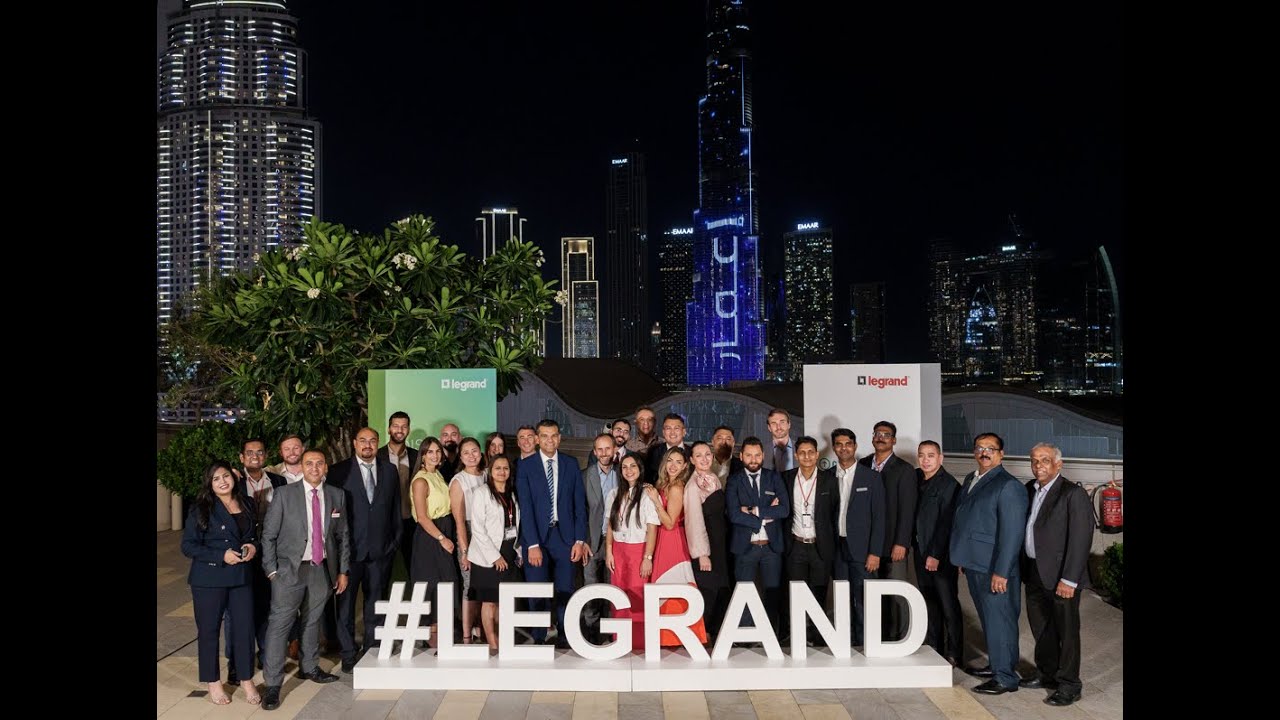 Legrand Energy Efficiency Solutions event in Dubai, UAE - YouTube