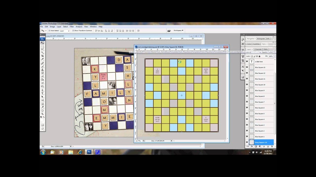 Editing a Template - YouTube
