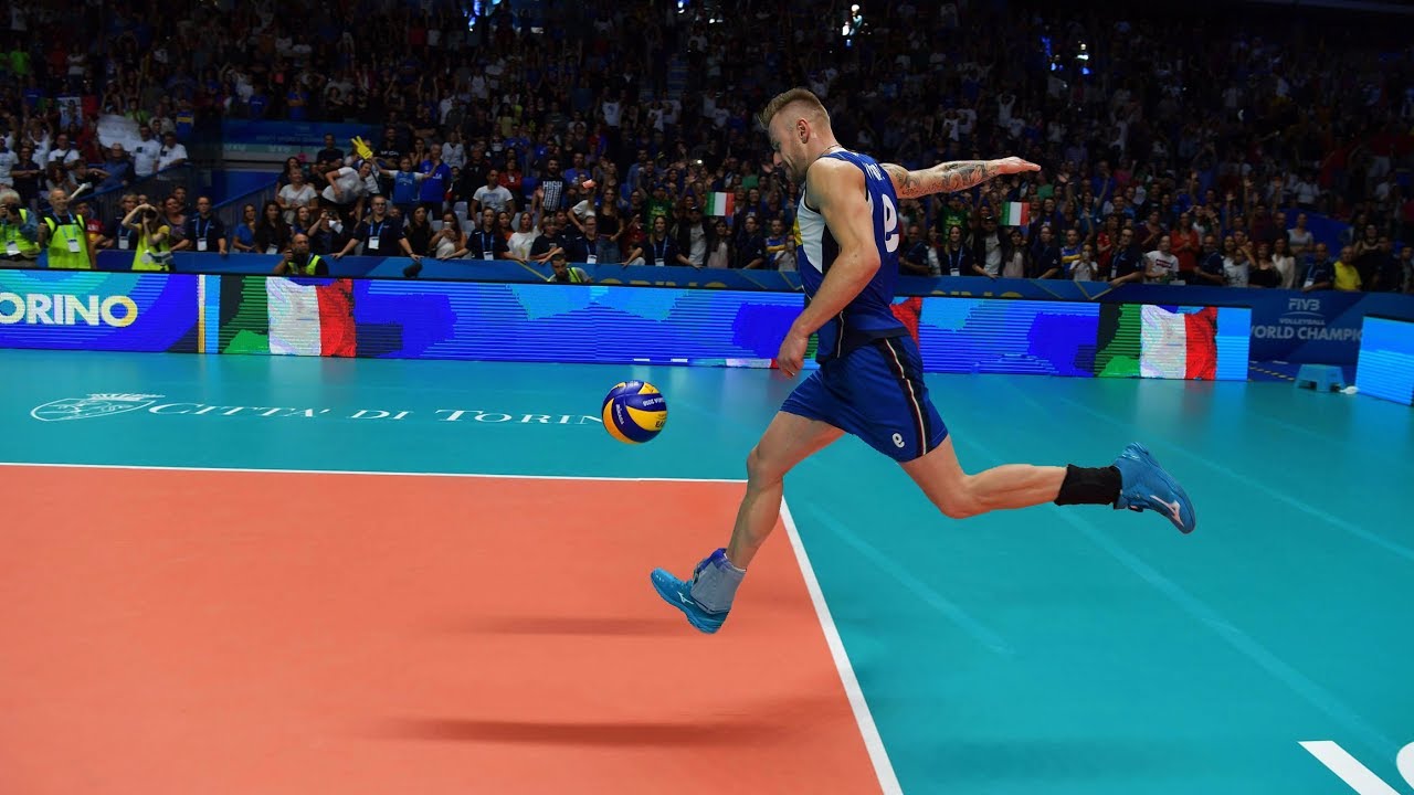 Crazy Football Skills in Volleyball (HD) - YouTube