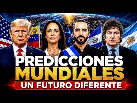 TRUMP, MILEI, MARÍA CORINA, BUKELE...PREDICCIONES MUNDIALES.