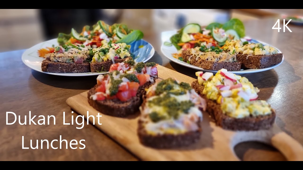 1.a. How to use your Dukan Bread Light Lunches with Dukan Mayo) - YouTube