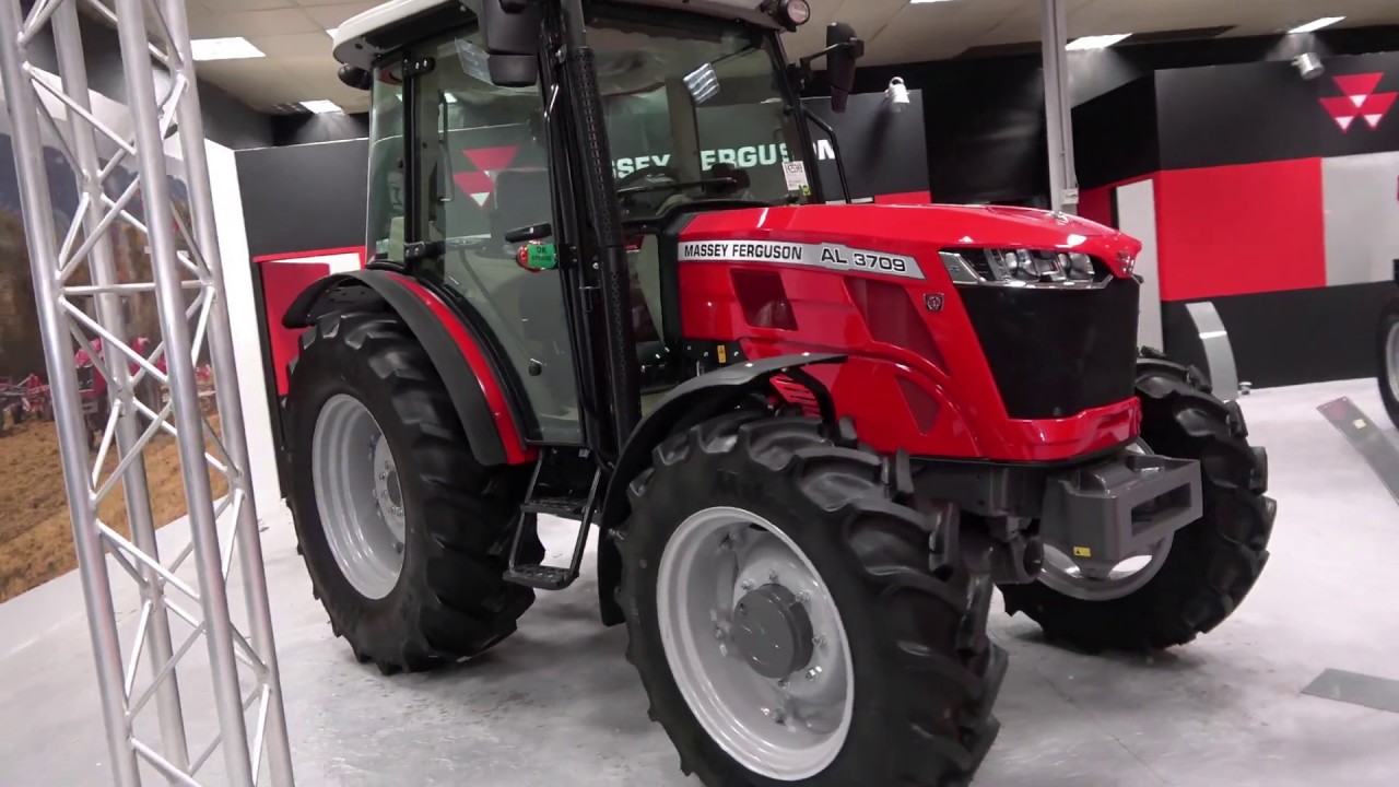 The new MASSEY FERGUSON AL3709 tractor - YouTube