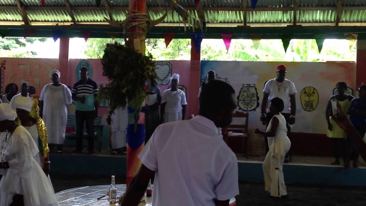 Vodou Initiation Rituals Ceremony In Haiti at Temple Asòtò Ginen ...