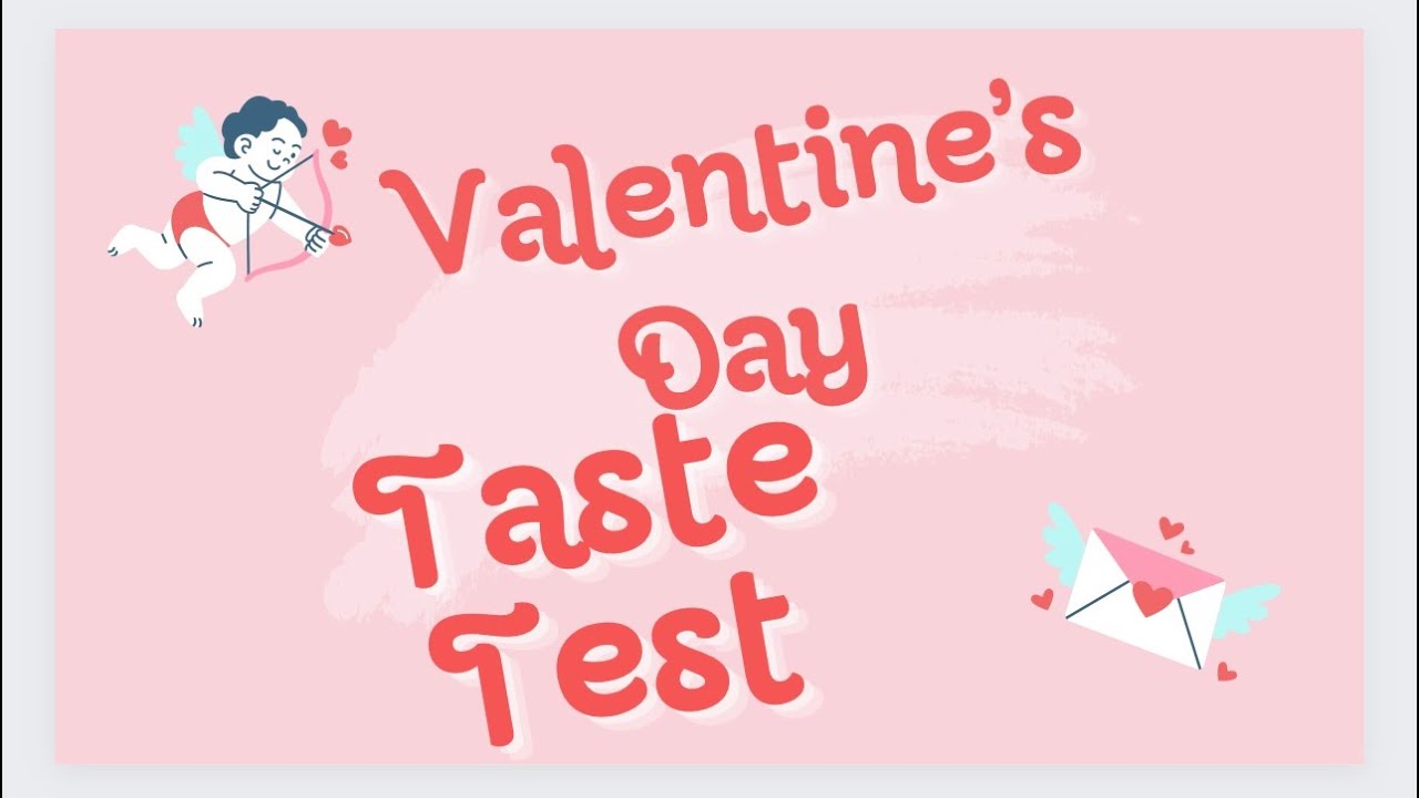 Taste Test Valentine’s Day Food with us! - YouTube