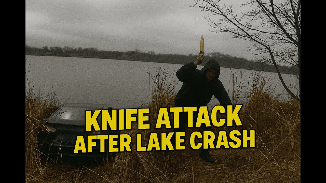 Texas Officer Shoots Man Who Raised Knife After Driving Into Lake - YouTube