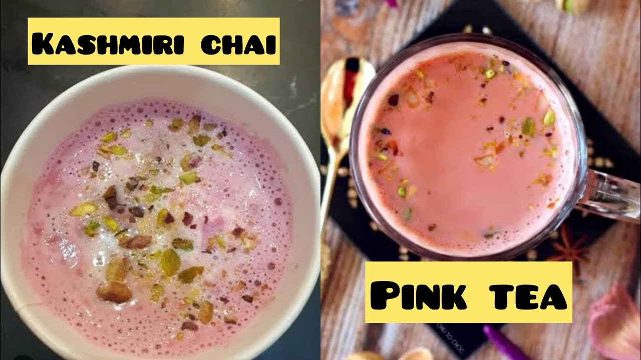 Kashmiri chai recipe | Pink Tea | sabaz chai recipe step by step ...