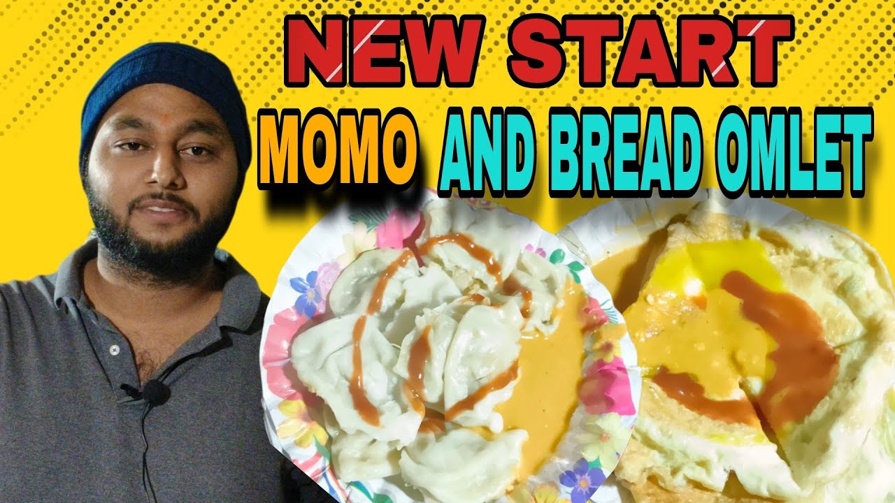 GOURANGDI BUS STAND FAMOUS MOMOS AND BREAD OMLET #trending #foodie # ...