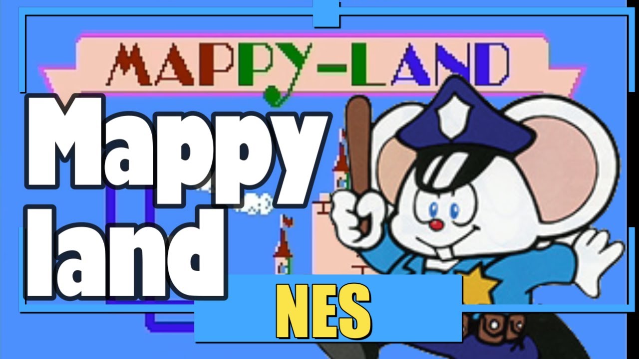 Let's Play: Mappy Land || NES || Primeros niveles - YouTube