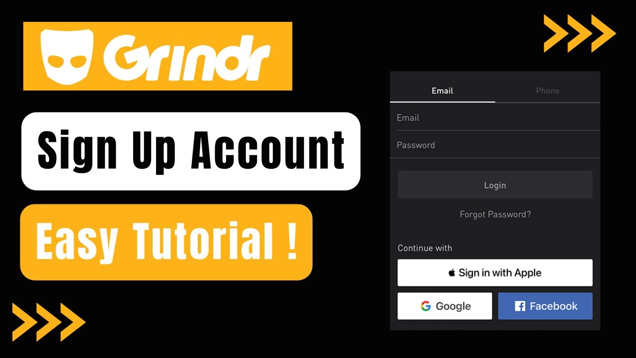Sign Up for Grindr Dating App - Create Grindr Account ! - YouTube