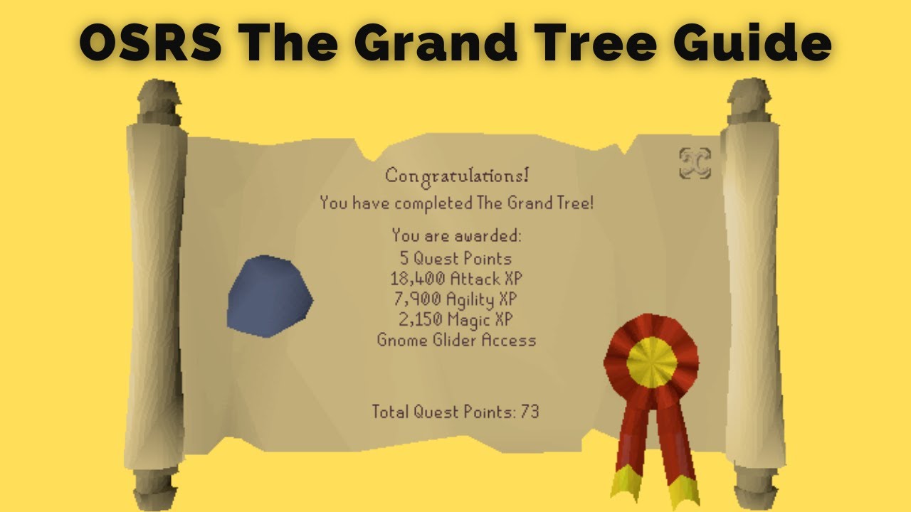 OSRS The Grand Tree Quest Guide 2023 (Quick Guide) - YouTube