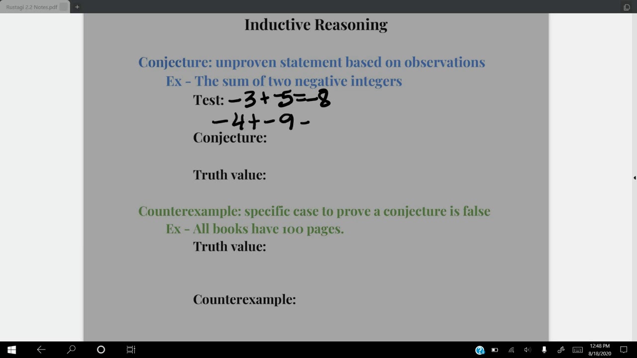 Conjectures and Counterexamples - YouTube