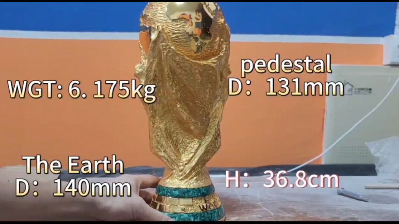 WORLD CUP TROPHY REPLICA - YouTube