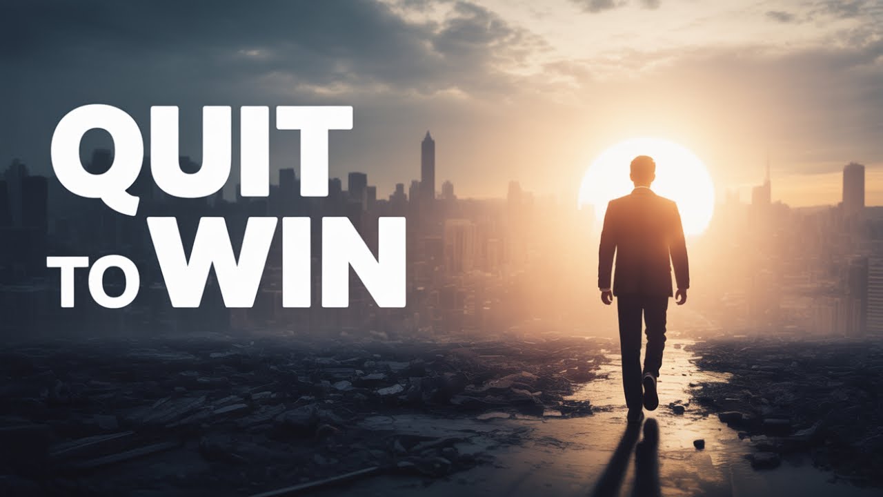 Quit the Right Things to Achieve True Success - YouTube