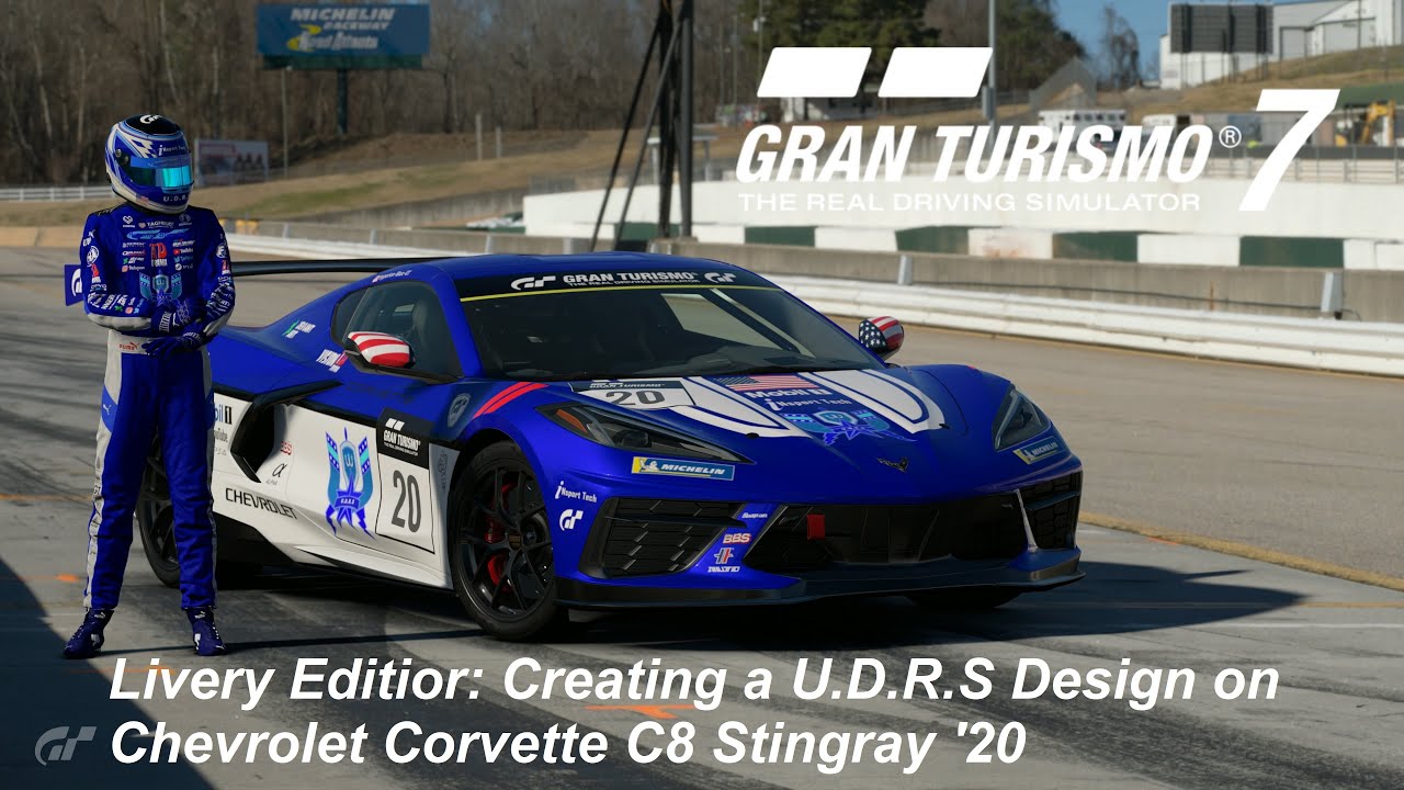 Gran Turismo 7: Livery Editor - Creating a U.D.R.S Design on Chevrolet ...