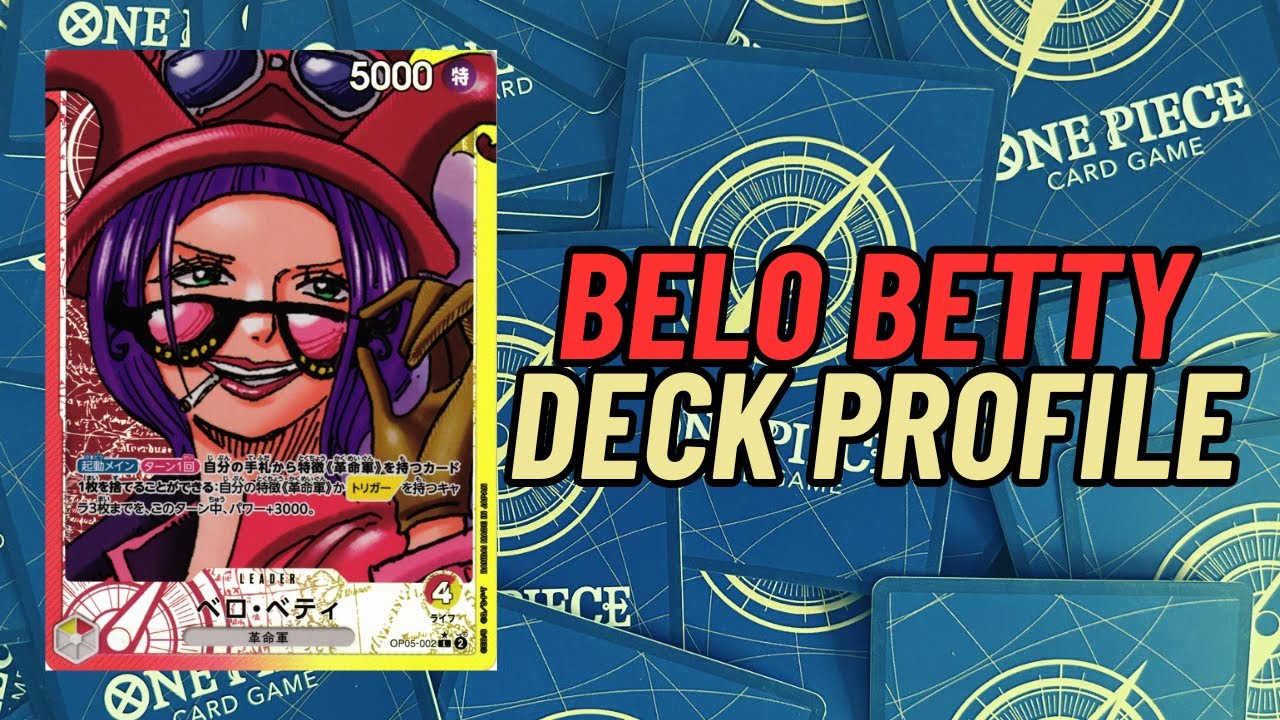 Bello Betty is super fun in OP05! | One Piece TCG - YouTube