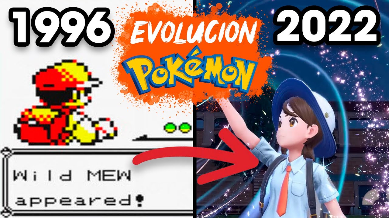 LA EVOLUCIÓN DE POKÉMON (1996-2022) - YouTube