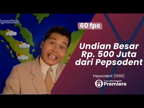 Iklan Pepsodent - Undian Rp. 500 Juta (1996)