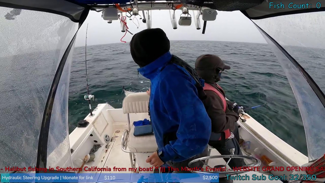 CATCHING BIG HALIBUT in Southern California Made EASY! Live Fishing ...