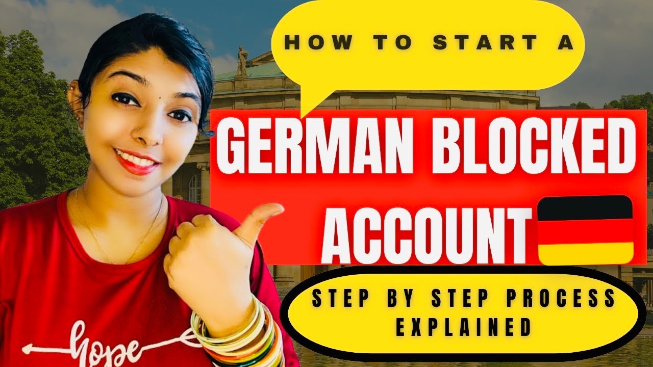 HOW TO CREATE A GERMAN BLOCKED ACCOUNT FOR 2025? | STEP BY STEP PROCESS ...