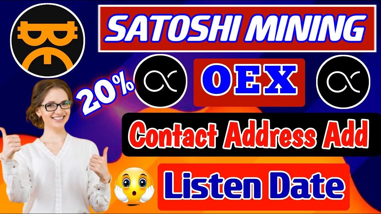 Satoshi Oex Metamask Wallet Add Oex Coin Withdraw Update Oex Coin