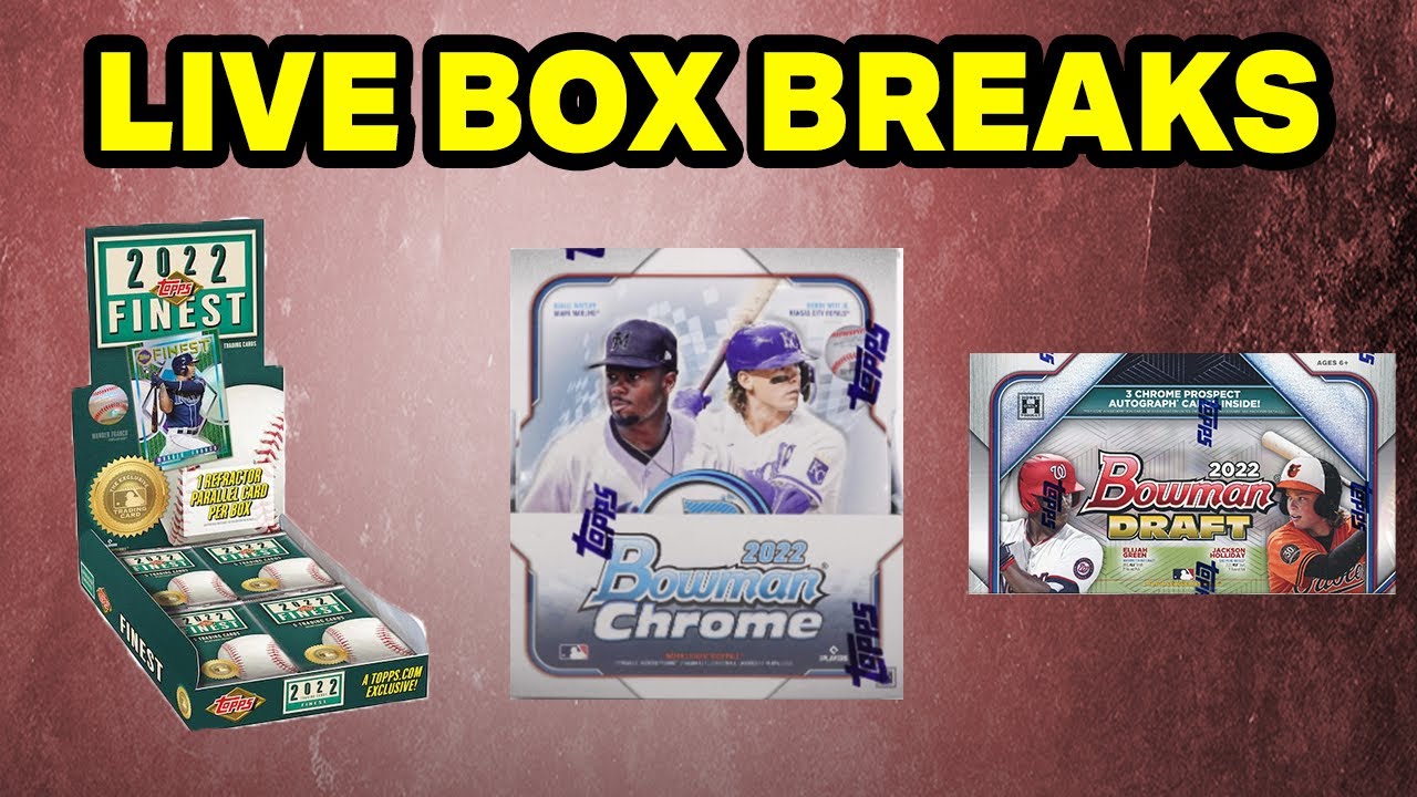 Blez Baseball | SPORTS CARDS LIVE BOX BREAKS - YouTube