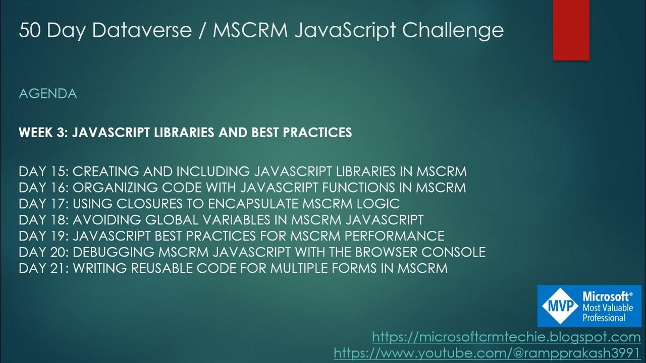 50 Day JavaScript Challenge - YouTube