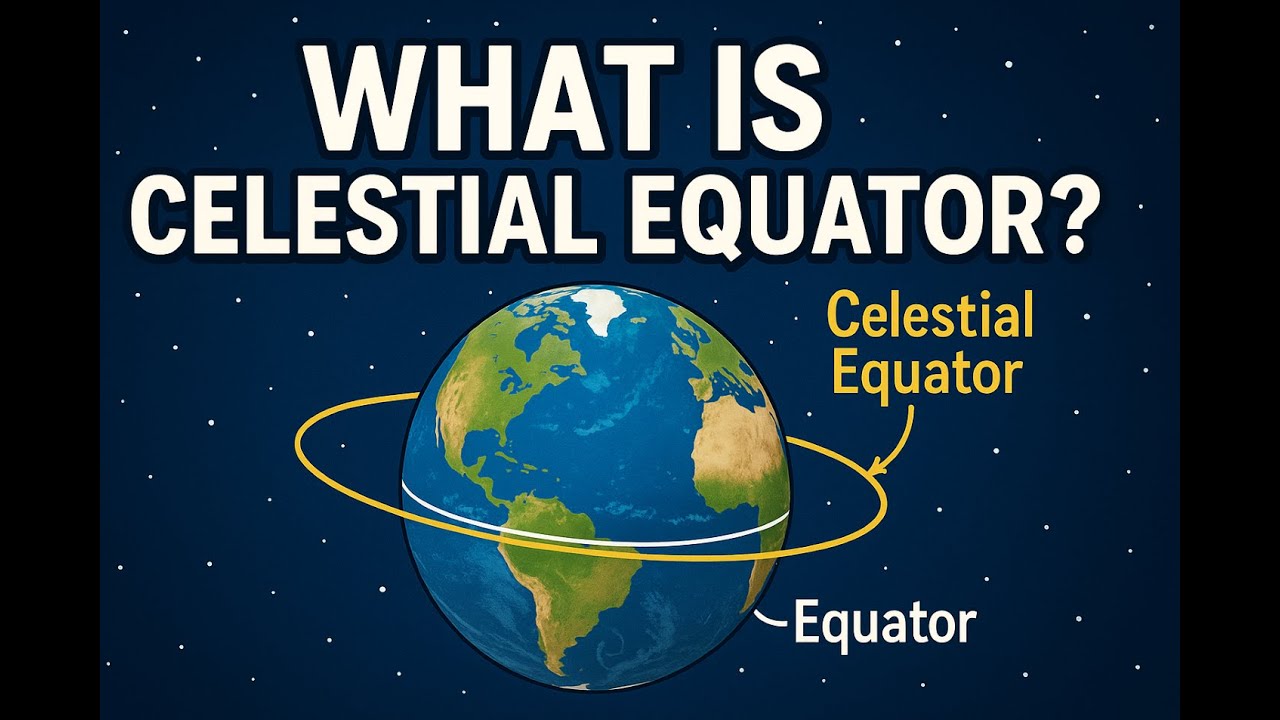What Is the Celestial Equator? Explained Simply! #geography #celestial ...
