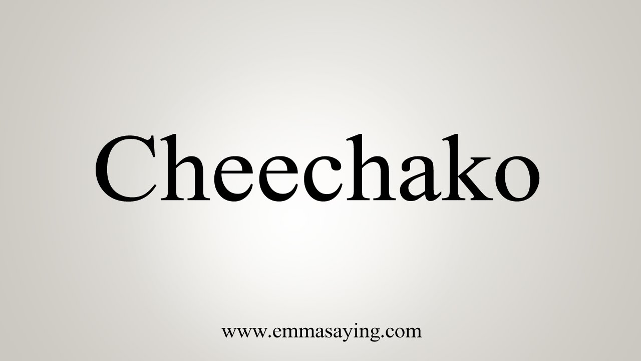 How To Say Cheechako - YouTube