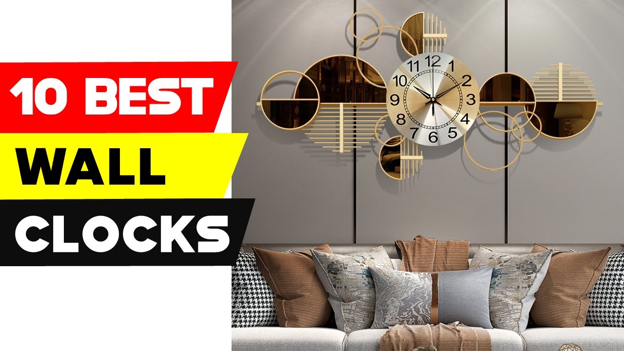 Wall Clock | Top 10 Best Wall Clocks 2021 for Home & Office - YouTube
